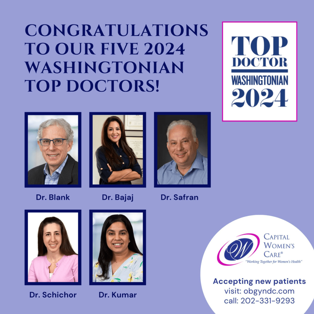 Capital Women’s Care Physicians Recognized as 2024 Top Doctors ...